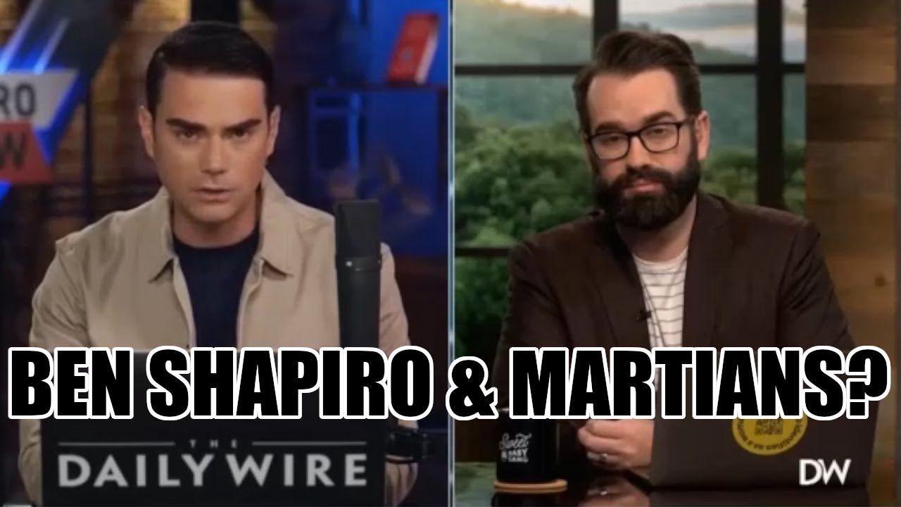 LOL: Ben Shapiro Says 'Even Martians Would Oppose Gay Marriage' - YouTube