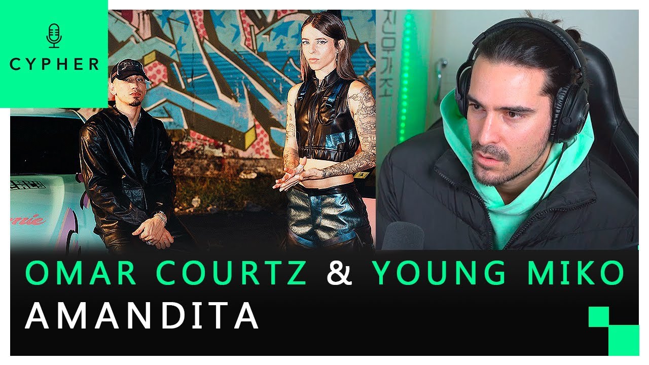 ReacciÓn A Omar Courtz X Young Miko Amandita Video Oficial Youtube