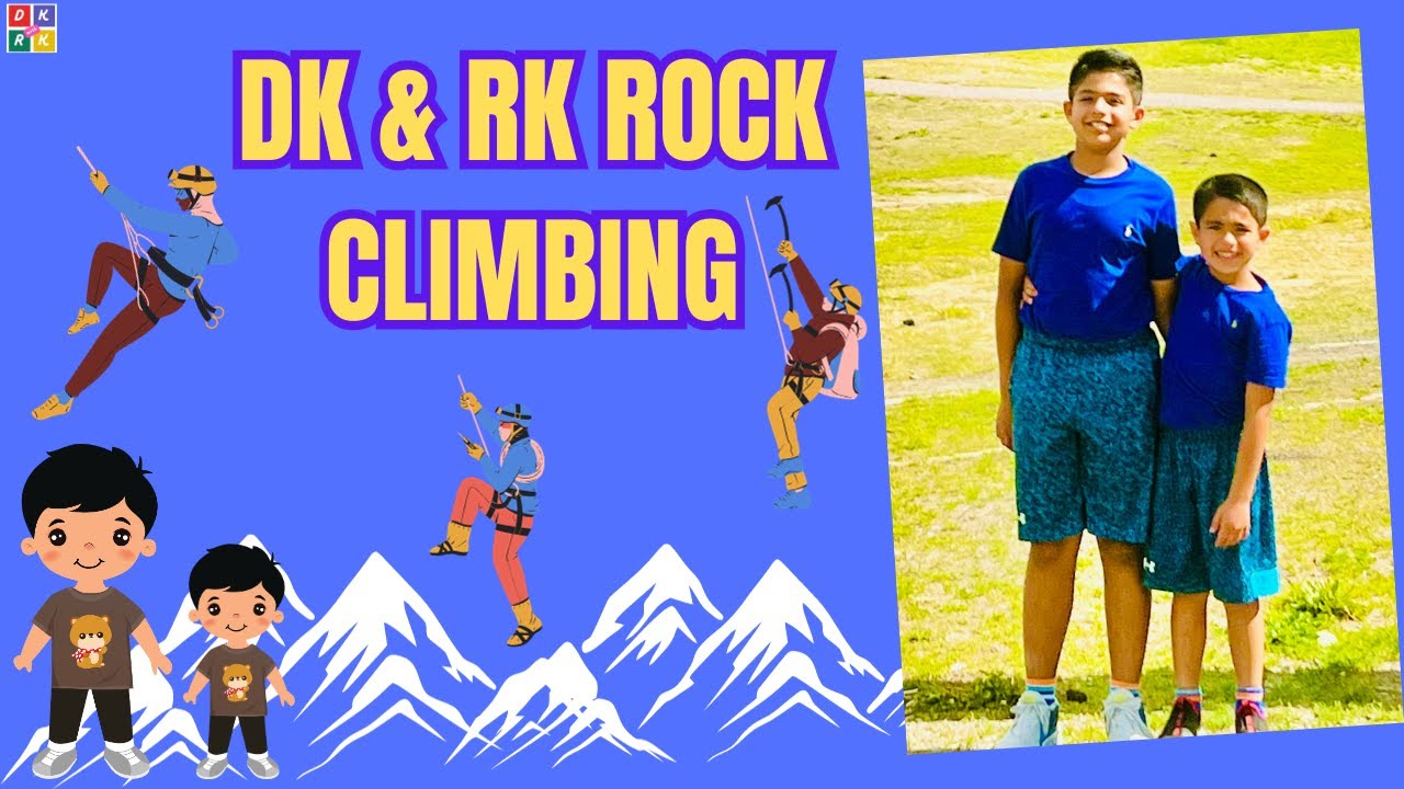 DK & RK Rock Climbing | DK with RK #dkwithrk - YouTube
