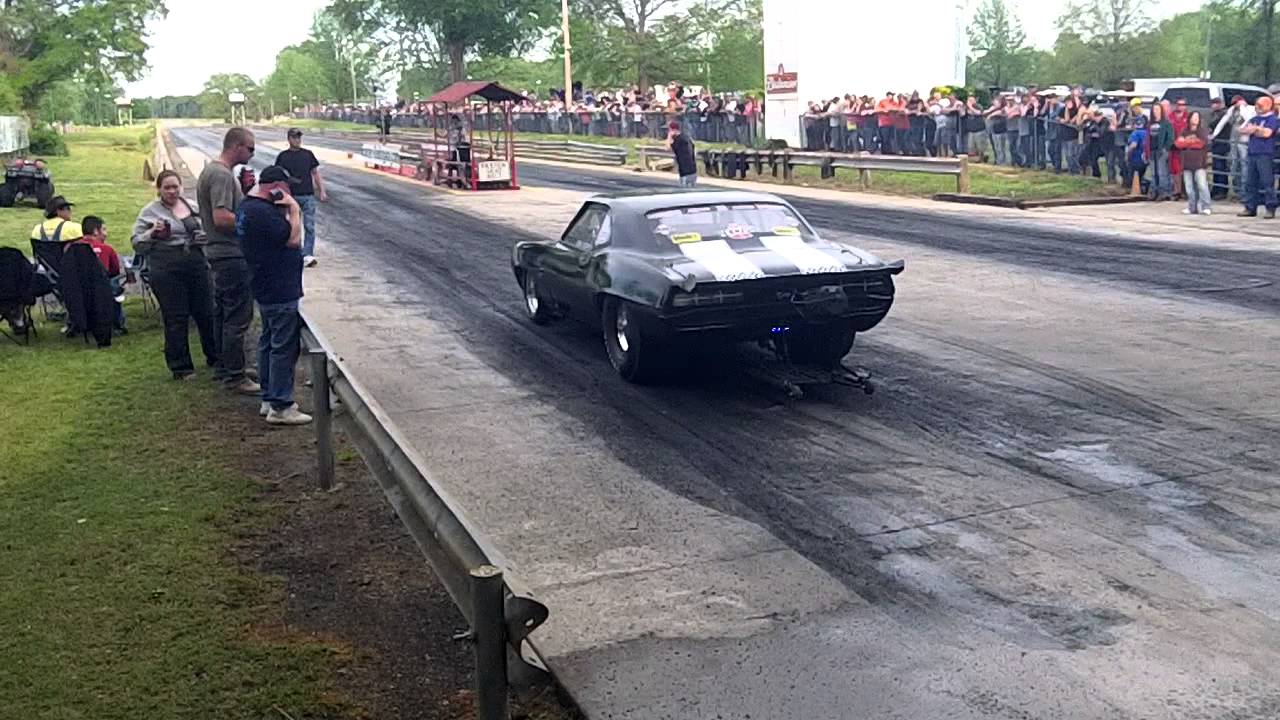 69 Camaro @Centerville Dragway on 4/20 - YouTube