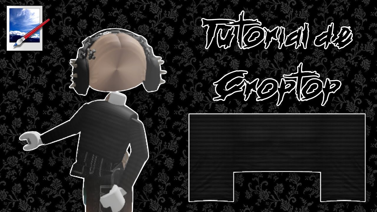 Como hacer un croptop | Roblox | Paint.net - YouTube