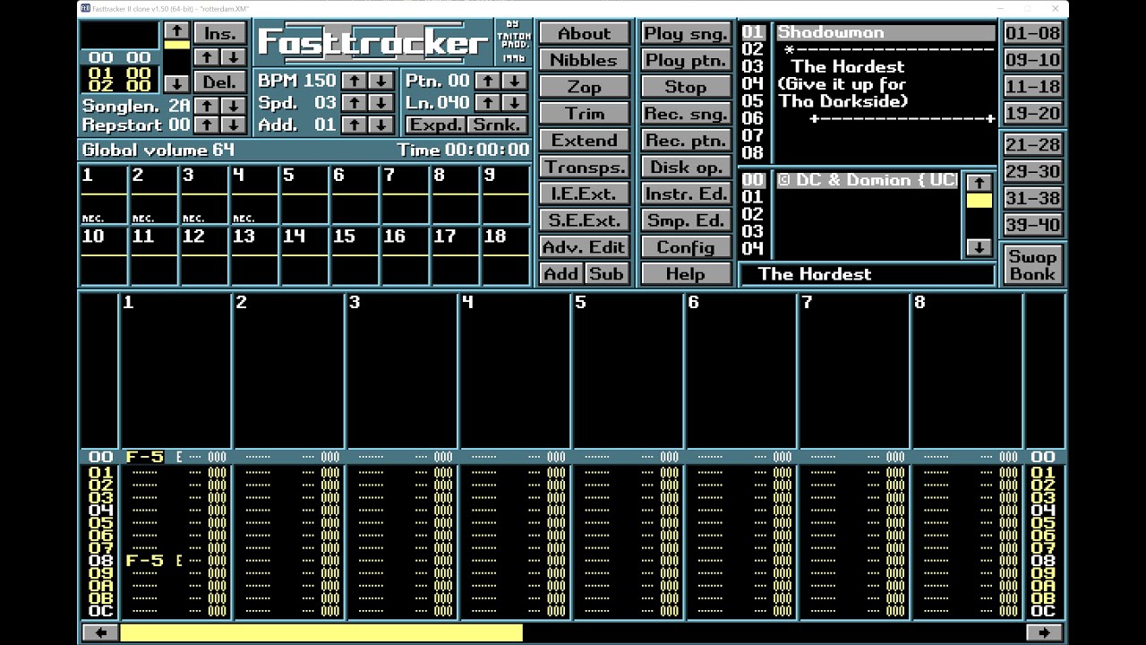 Fast Tracker 2 La mia prima traccia Hardcore 1996 - YouTube