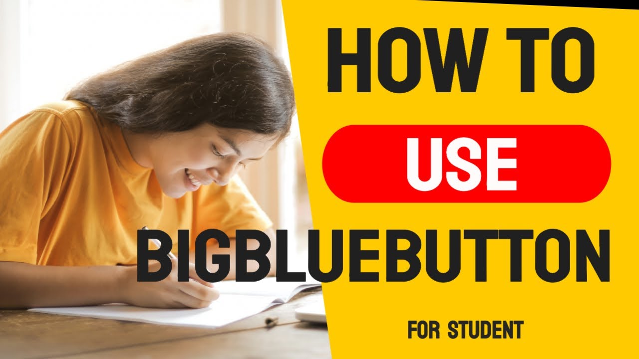 How to use BigBlueButton as a student. - YouTube