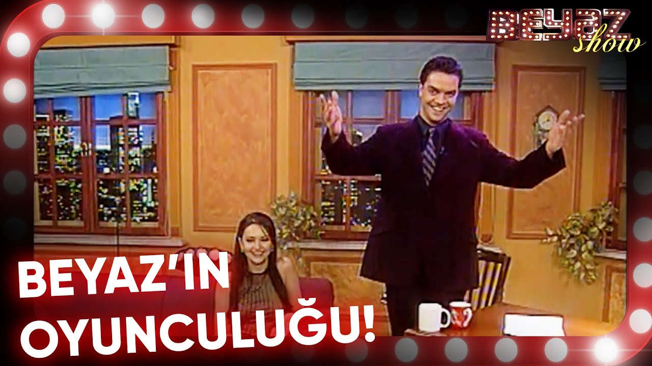 Beyaz'ın Oyunculuk Performansı! - Beyaz Show - YouTube