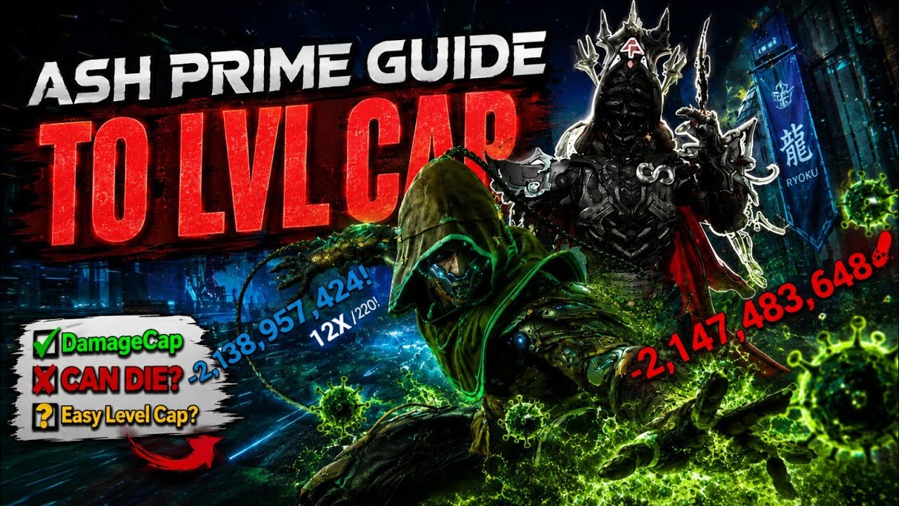 Ash Prime BREAKS Level Cap — Full Build Guide [Warframe 2026] - YouTube