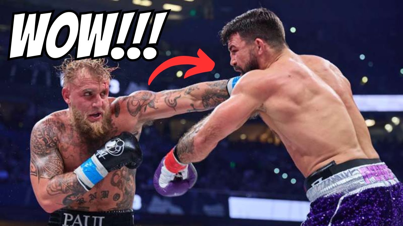 Jake Paul sixth-round TKO victory over Mike Perry - YouTube