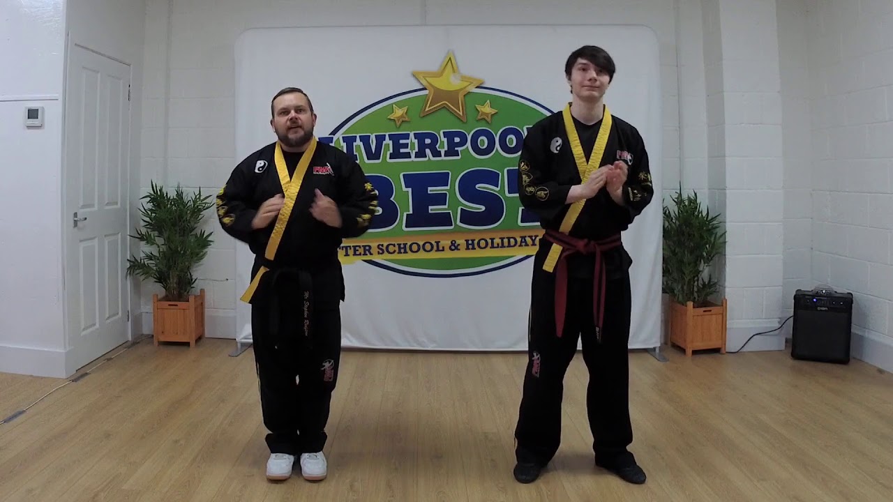 3-5YRS Martial Arts - Mr Steen - YouTube