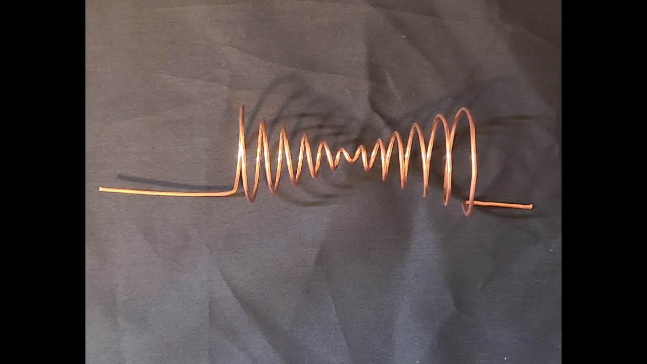 Making double Fibonacci coil using 3D printed jig. - YouTube