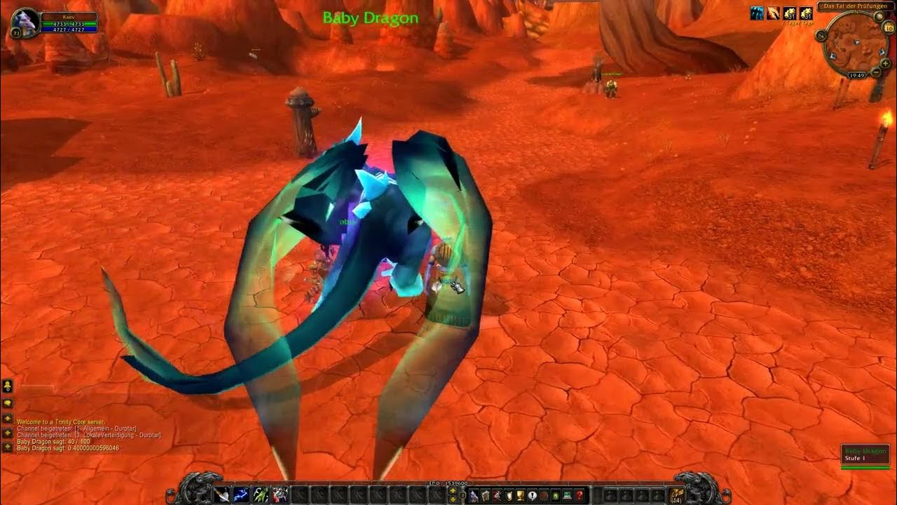 Eluna - Raise your own dragon mount - WoW 3.3.5 - YouTube