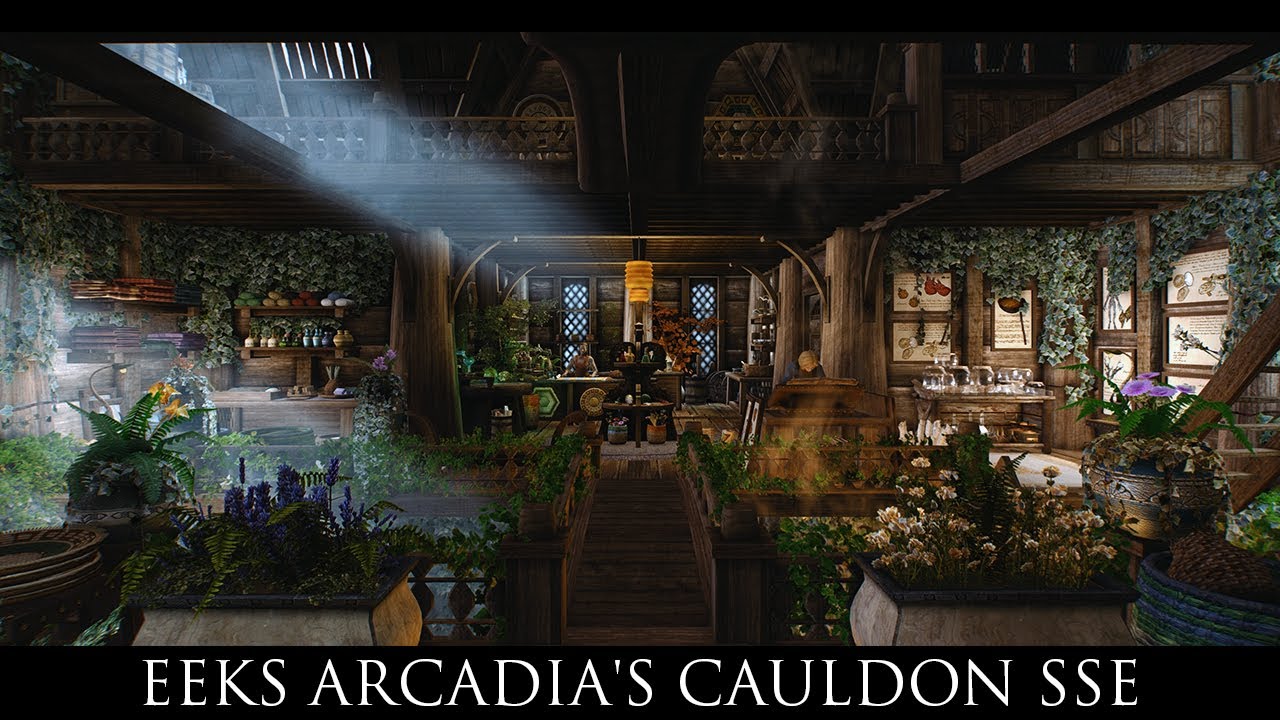 Skyrim SE Mods: EEKs Arcadia's Cauldon SSE - YouTube