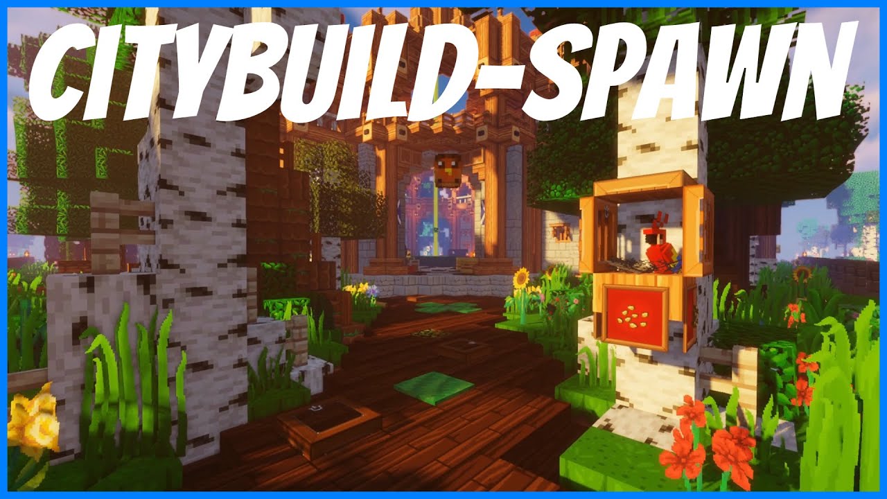 ⛏ CITYBUILD-SPAWN von ScotlandGames.DE 💎 (JAVA Edition) - YouTube