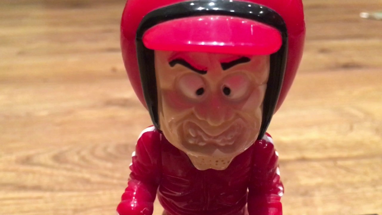 Crazy Road Rage Racing Guy Toy Review - YouTube