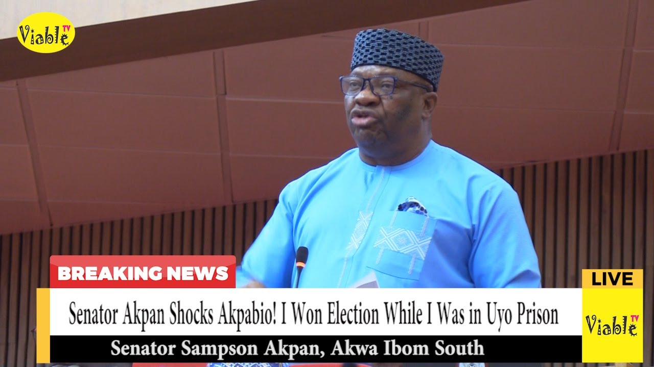 Senator Akpan Shocks Akpabio! I Won Election While I Was in Uyo Prison ...