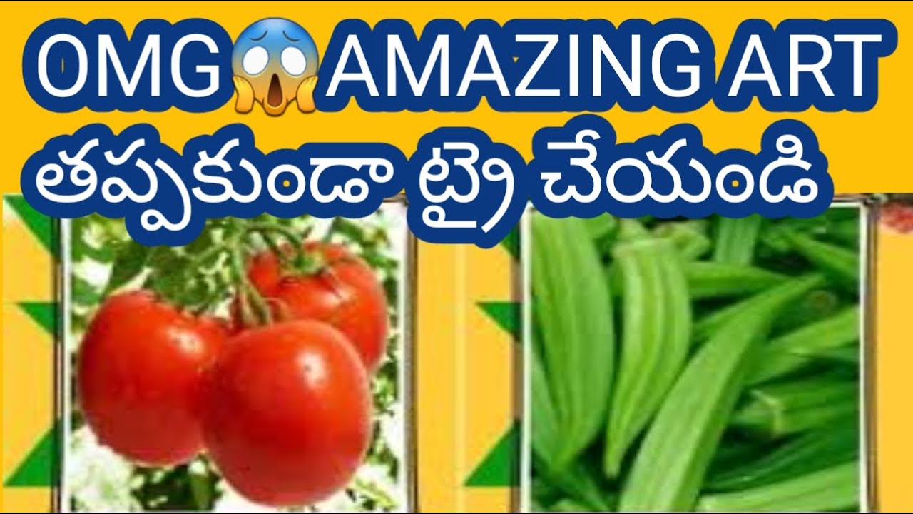 Very Small Decoration with Vegetables l Vegetable art lSimple Vegetable ...