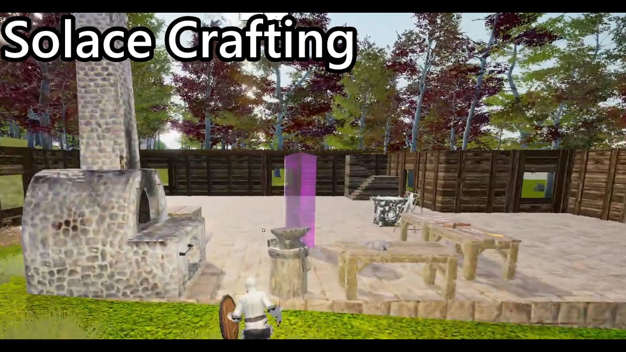 Some Base Building!! Solace Crafting Gameplay #3 - YouTube