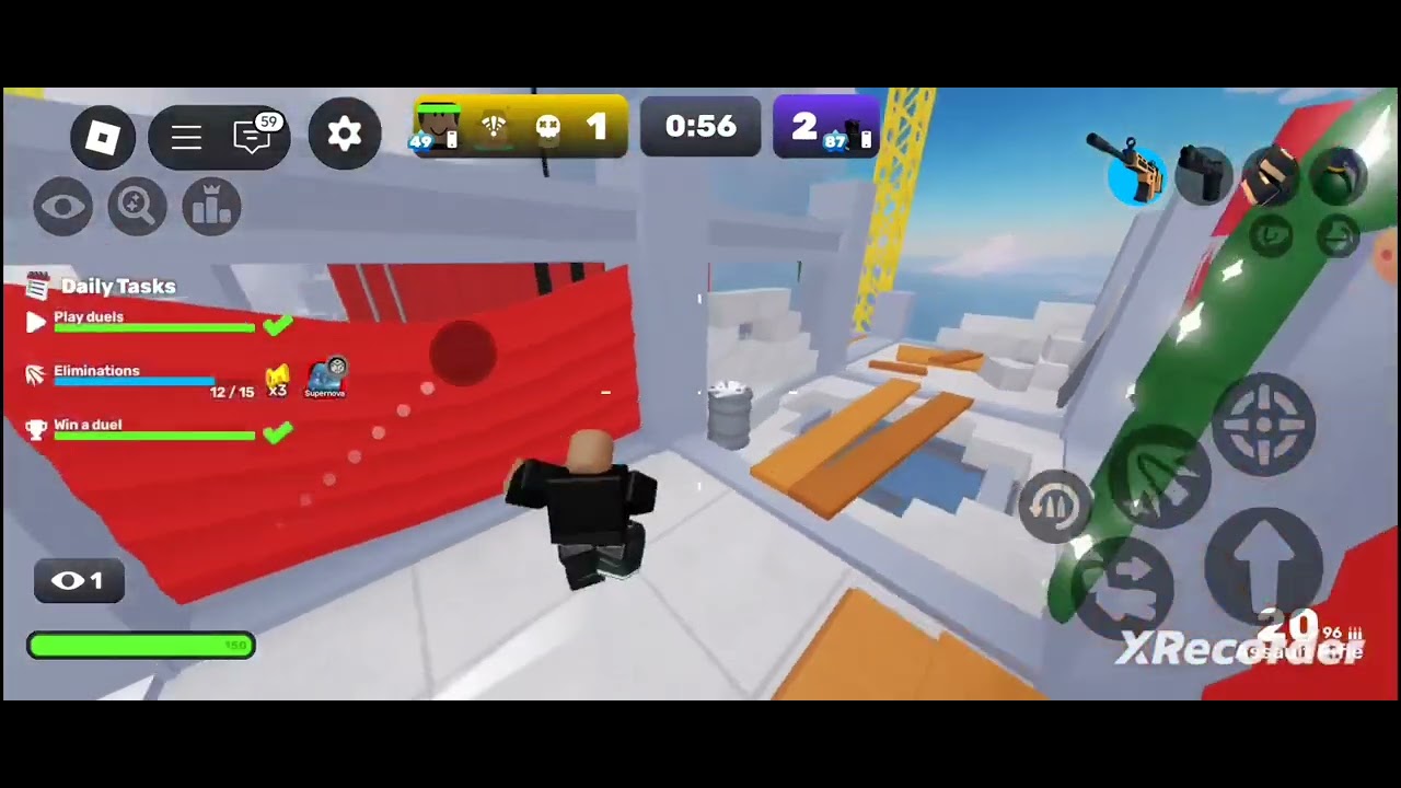 playing rivals on Roblox - YouTube