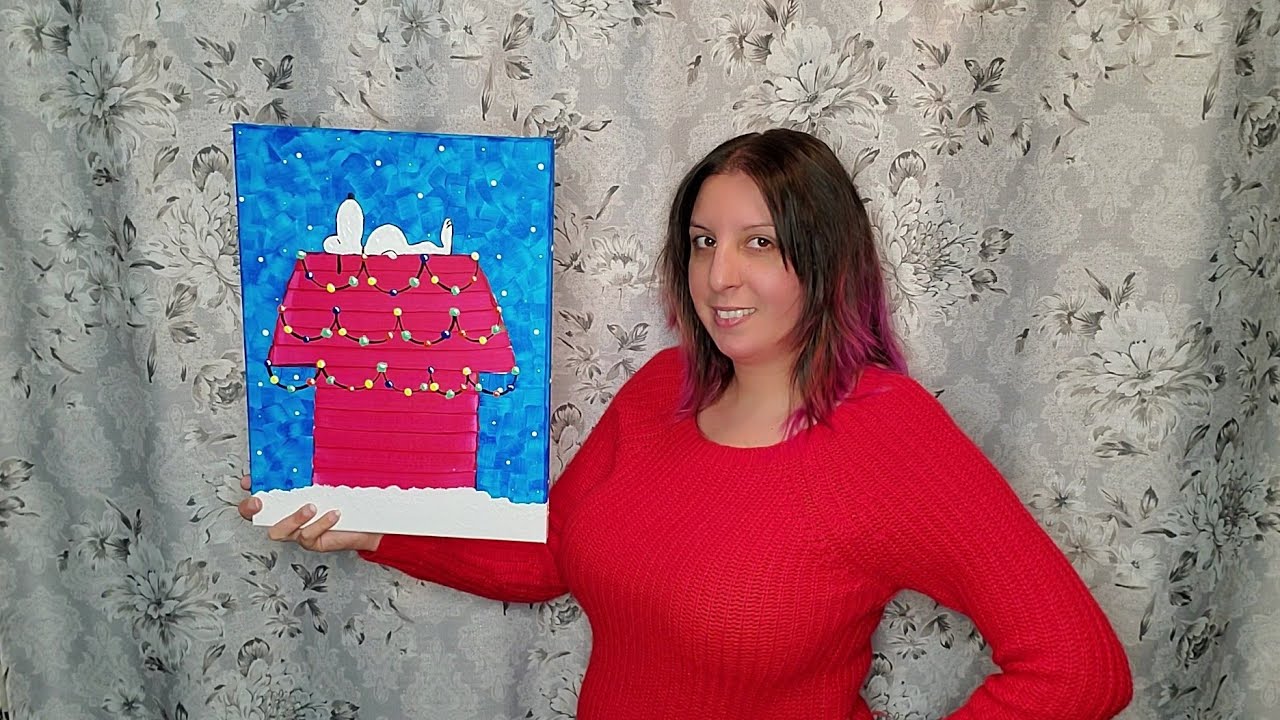 How to paint Snoopy. - YouTube