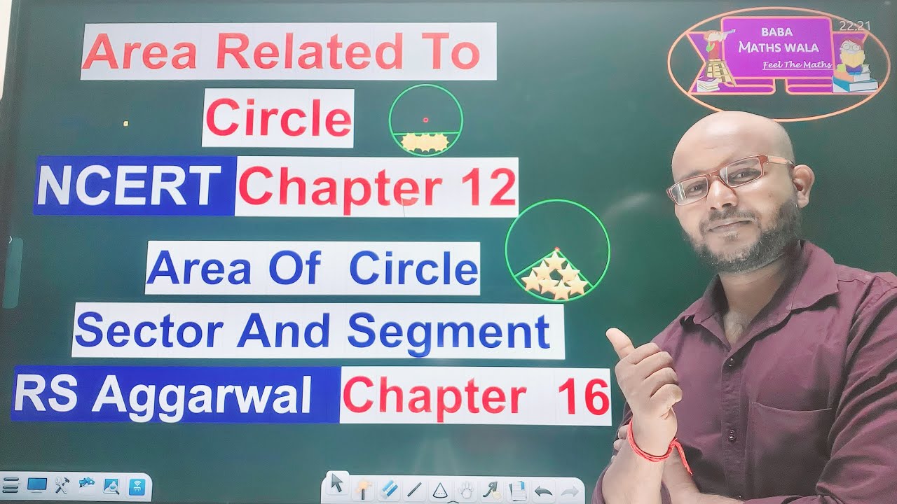 01 Area Related To Circle Chapter 12 Class 10 Maths | Full Concept ...