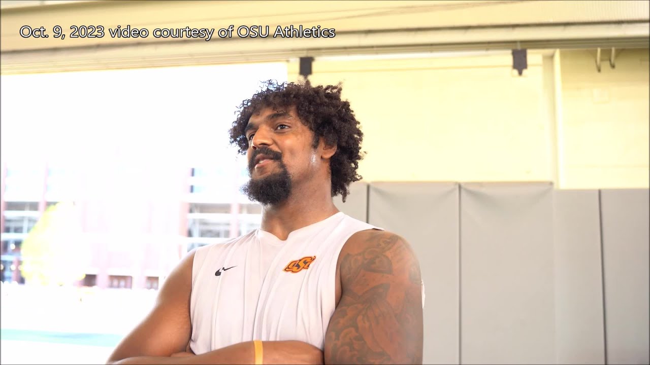 Oklahoma State DE Anthony Goodlow on Nickolas Martin: 'He's always ...