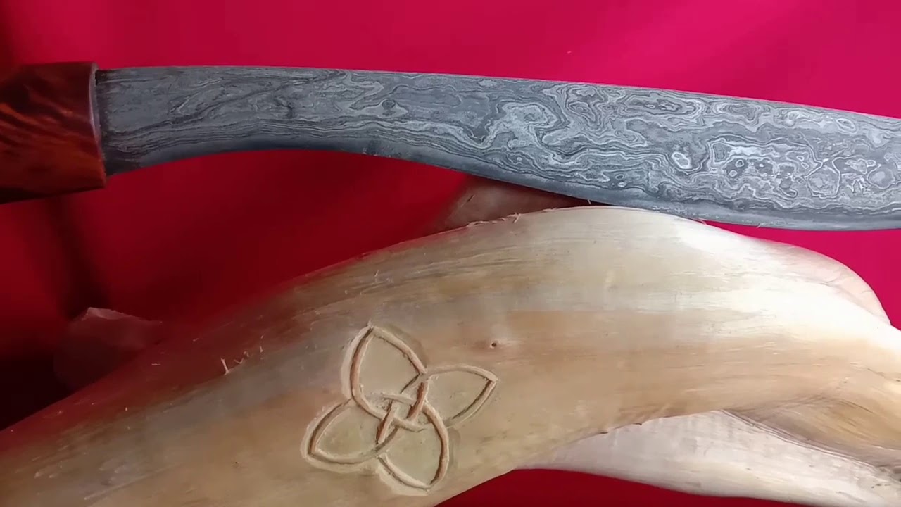 badik raja bugis made in panre bone - YouTube