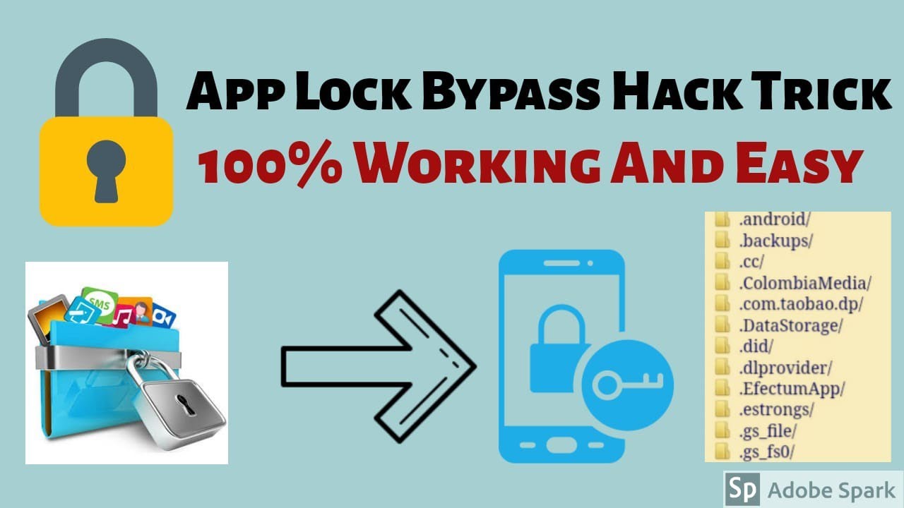 How to bypass app lock gallery lock - YouTube
