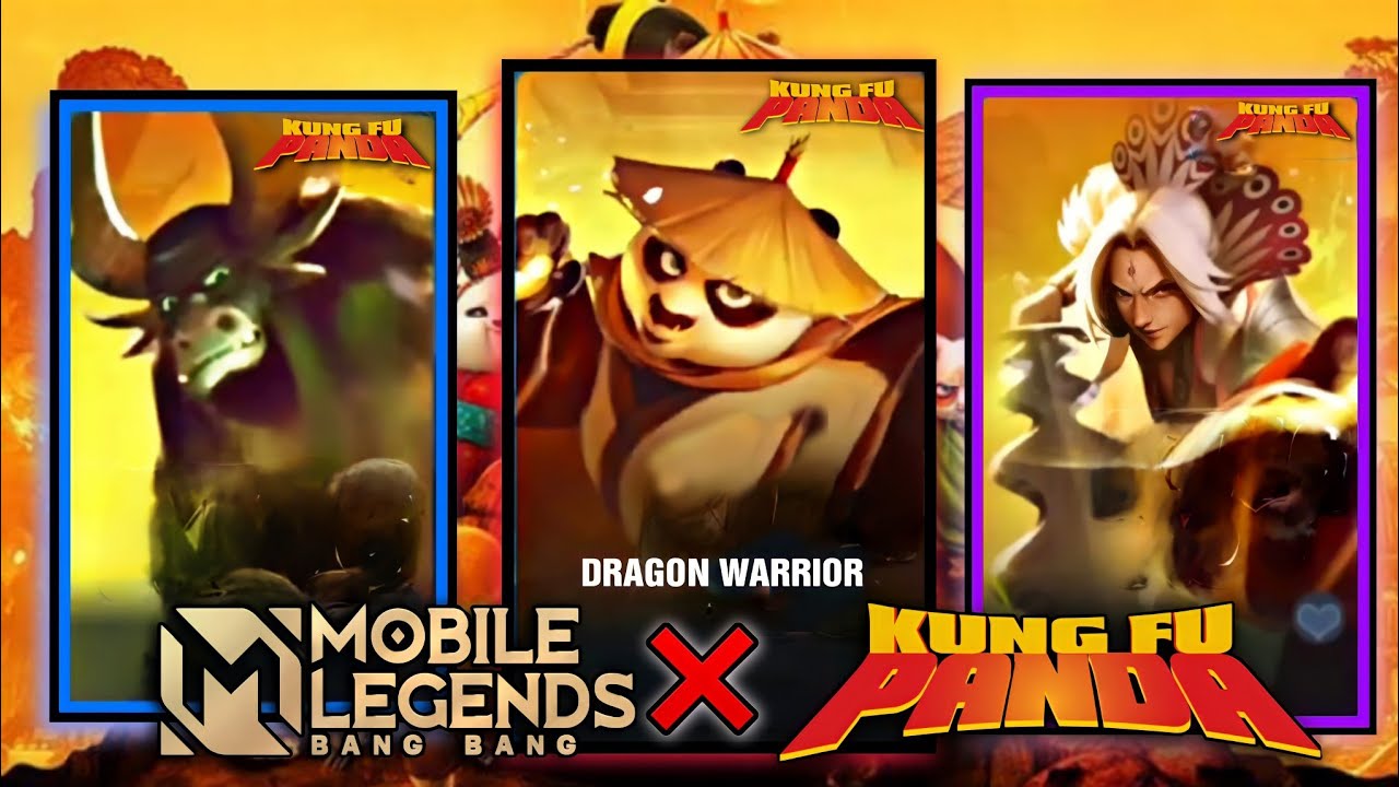 NEW MLBB X KUNG FU PANDA COLLABORATION | KUNG FU PANDA SKINS | MLBB ...