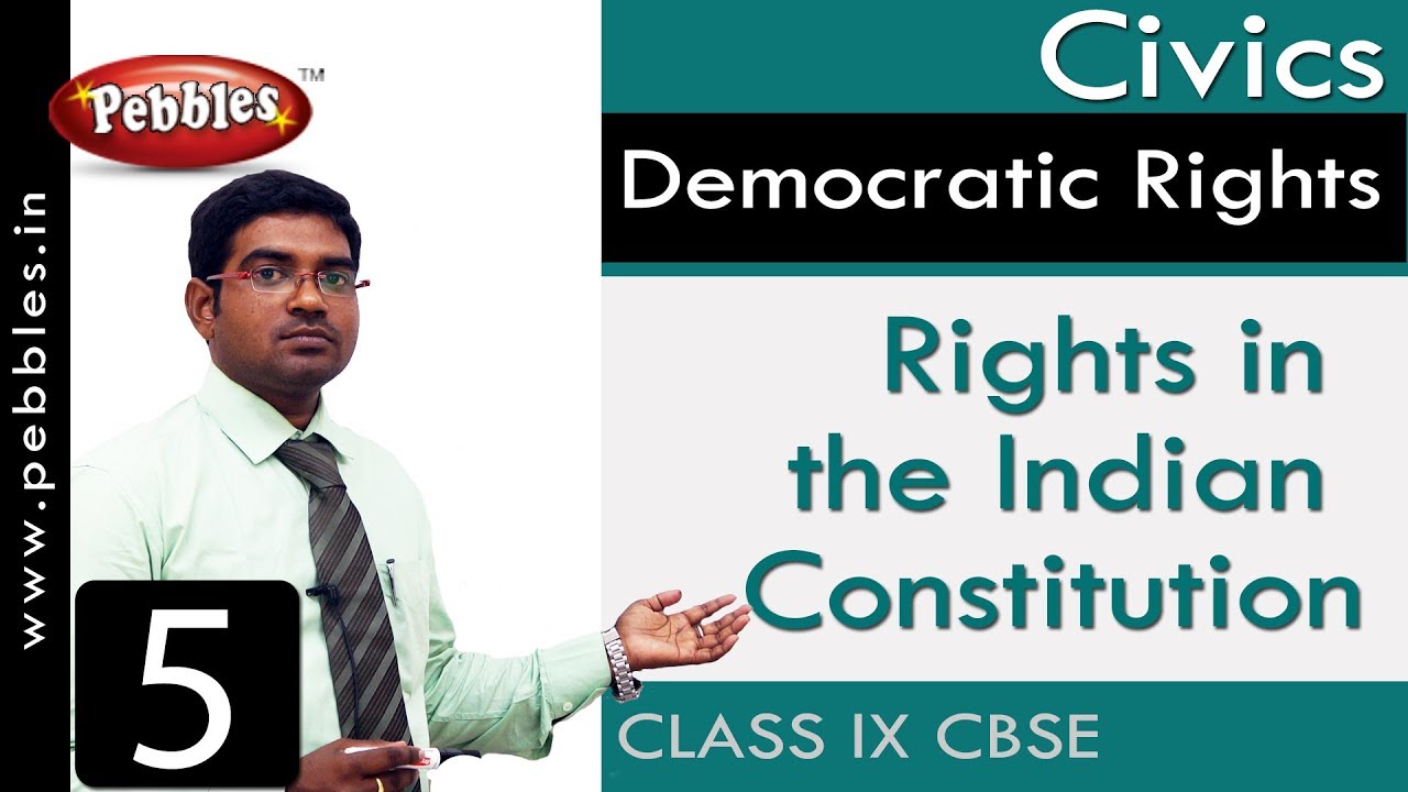 Rights in the Indian Constitution : Democratic Rights | Social Science ...