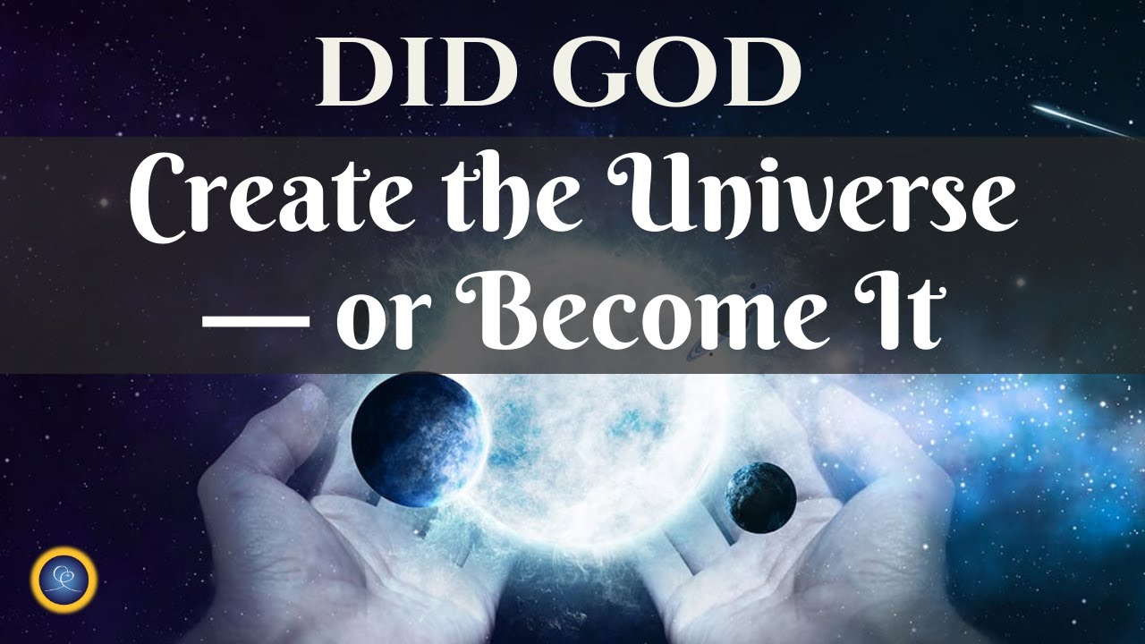“Did God Create the Universe —or Become It?” Satsang - YouTube