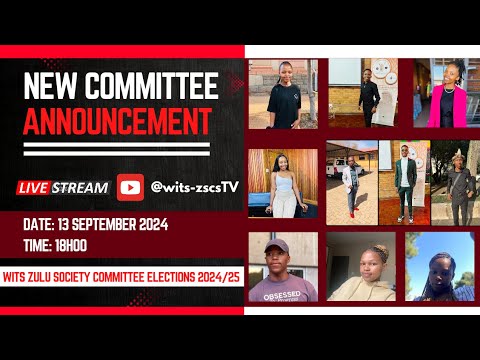 ELECTIONS 2024/25: NEW COMMITTEE ANNOUNCEMENT - YouTube