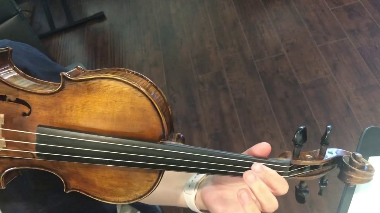 ABRSM violin grade 5 scales-A major - YouTube