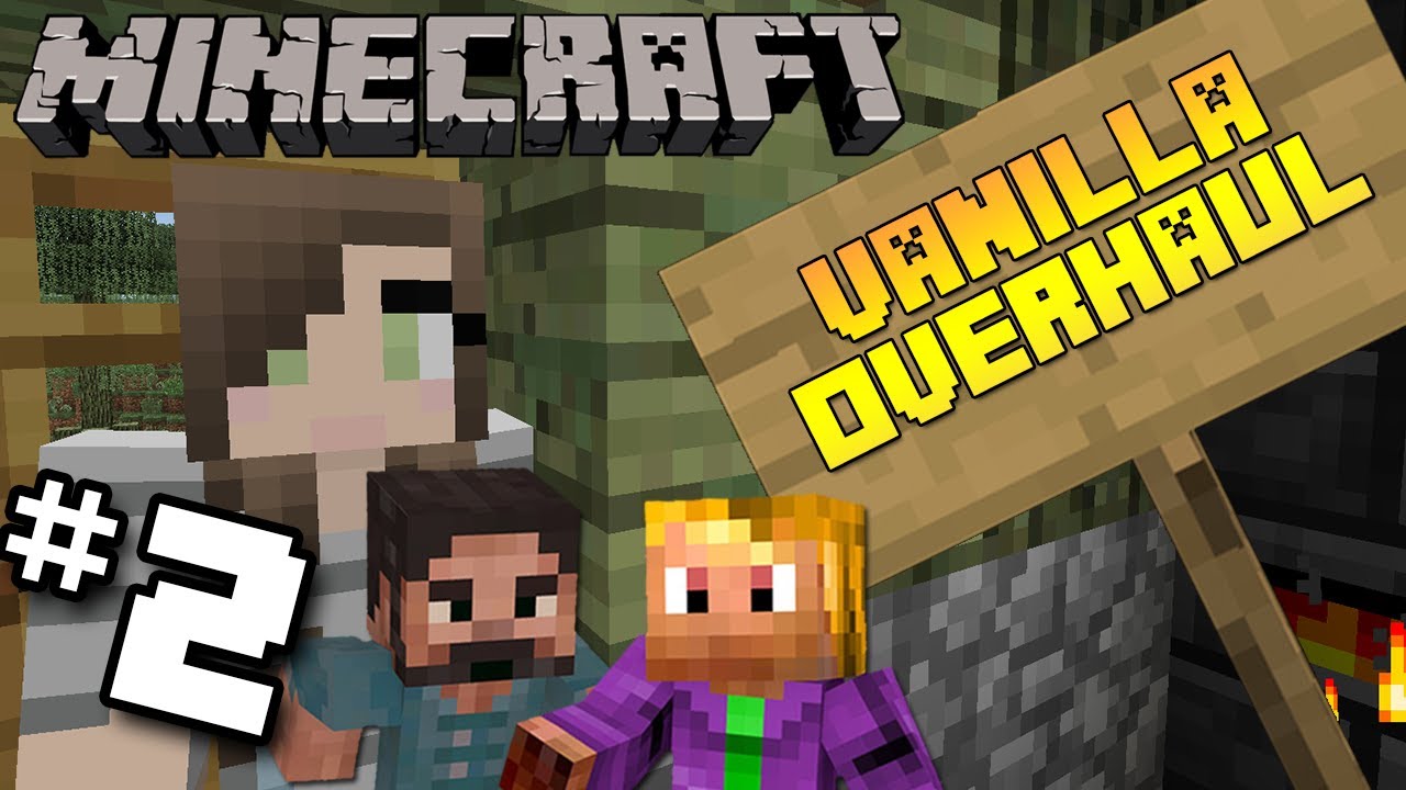 #2 Minecraft Vanilla Overhaul Modpack | To the Cave! - YouTube