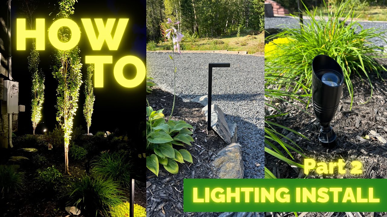 LANDSCAPE LIGHTING | DIY Installation with GARDENREET Accent and Path ...