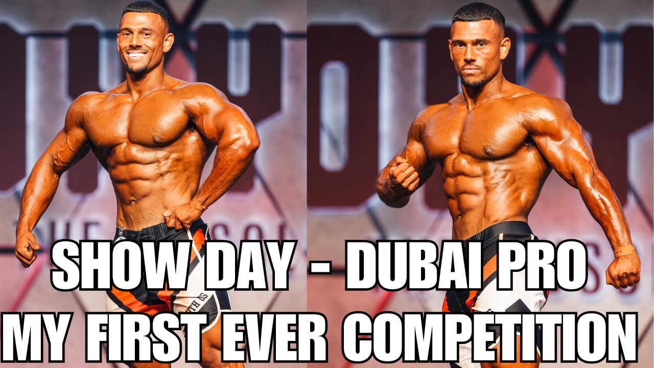 SHOW DAY + 1 DAY OUT: MY FIRST EVER BODYBUILDING COMP - YouTube
