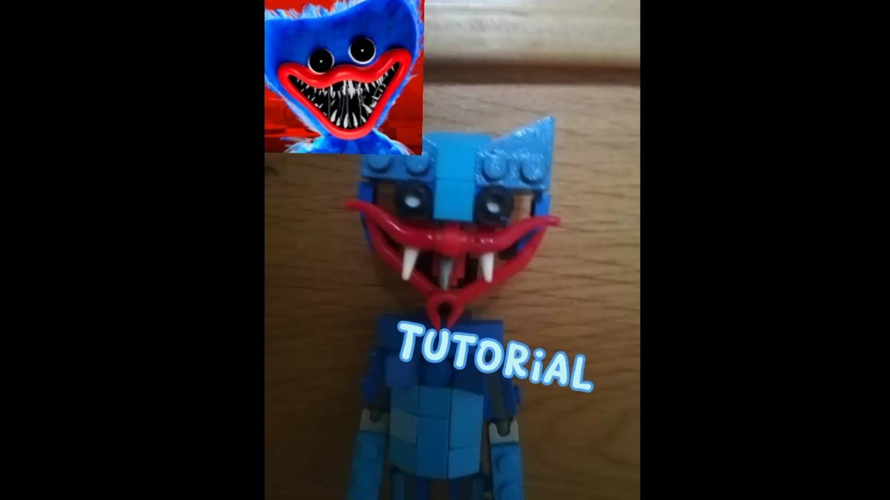 lego huggy wuggy tutorial - YouTube