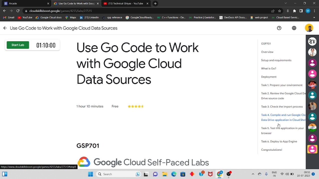 Use Go Code to Work with Google Cloud Data Sources || Arcade Facilitator Lab Solution - YouTube