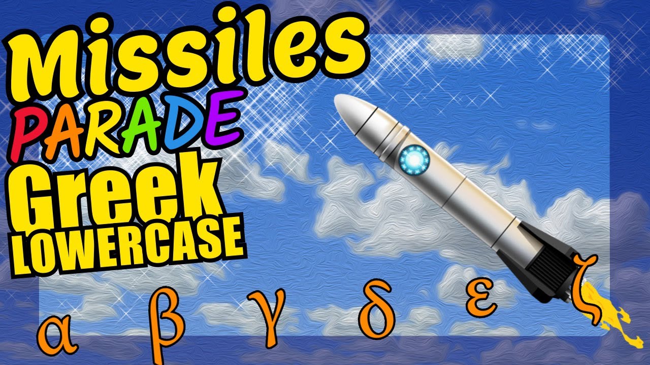 Missiles and Rockets Teaching the Ancient Greek Alphabet in Lowercase ...