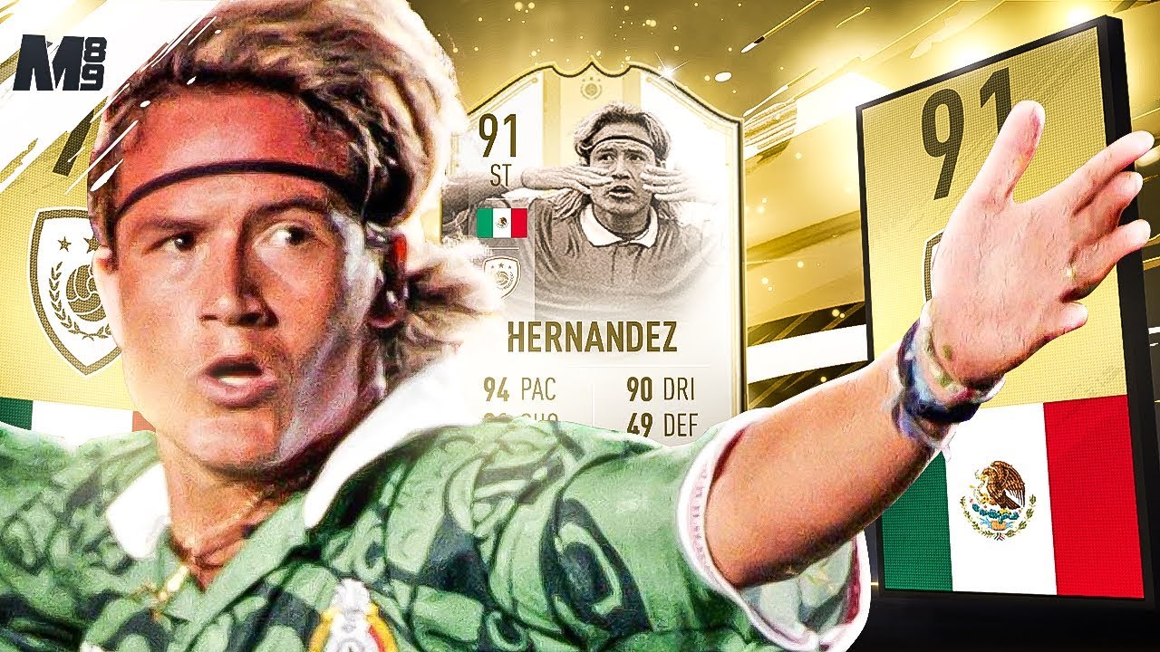 FIFA 19 ICON MOMENTS HERNANDEZ REVIEW | 91 ICON HERNANDEZ PLAYER REVIEW ...