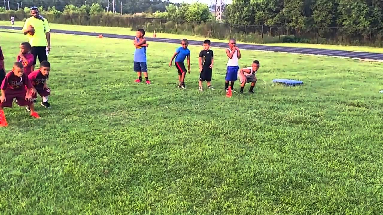 Summer Creek PEE WEE Football Practice Highlights - YouTube