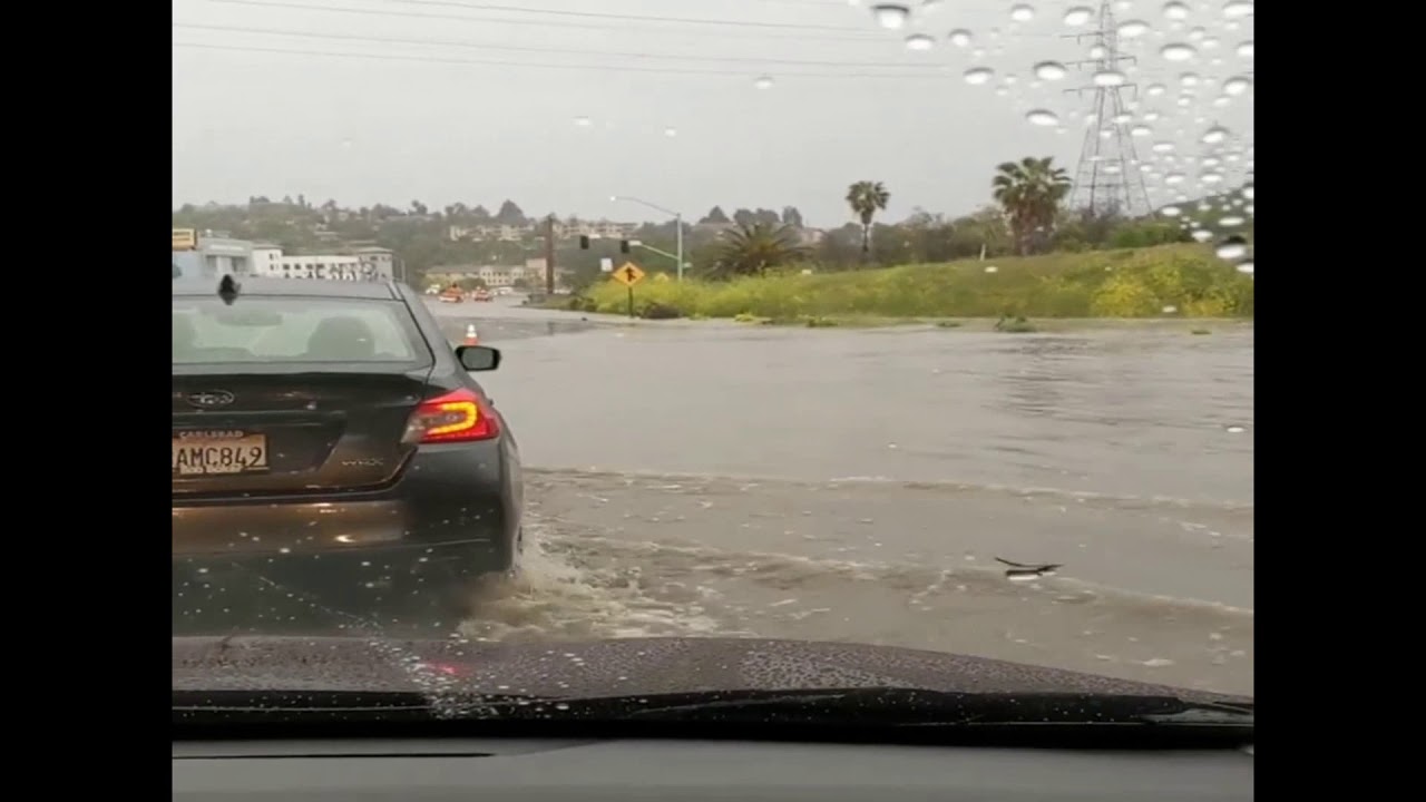 Flooding in Oceanside, CA. April 10, 2020 - YouTube