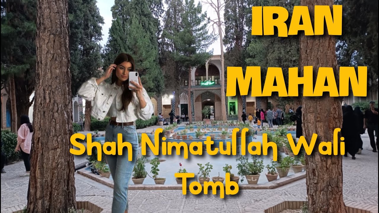 Walking With Ehsan| Iran 2023 |Mahan City | Shah Nimatullah Wali Tomb - YouTube