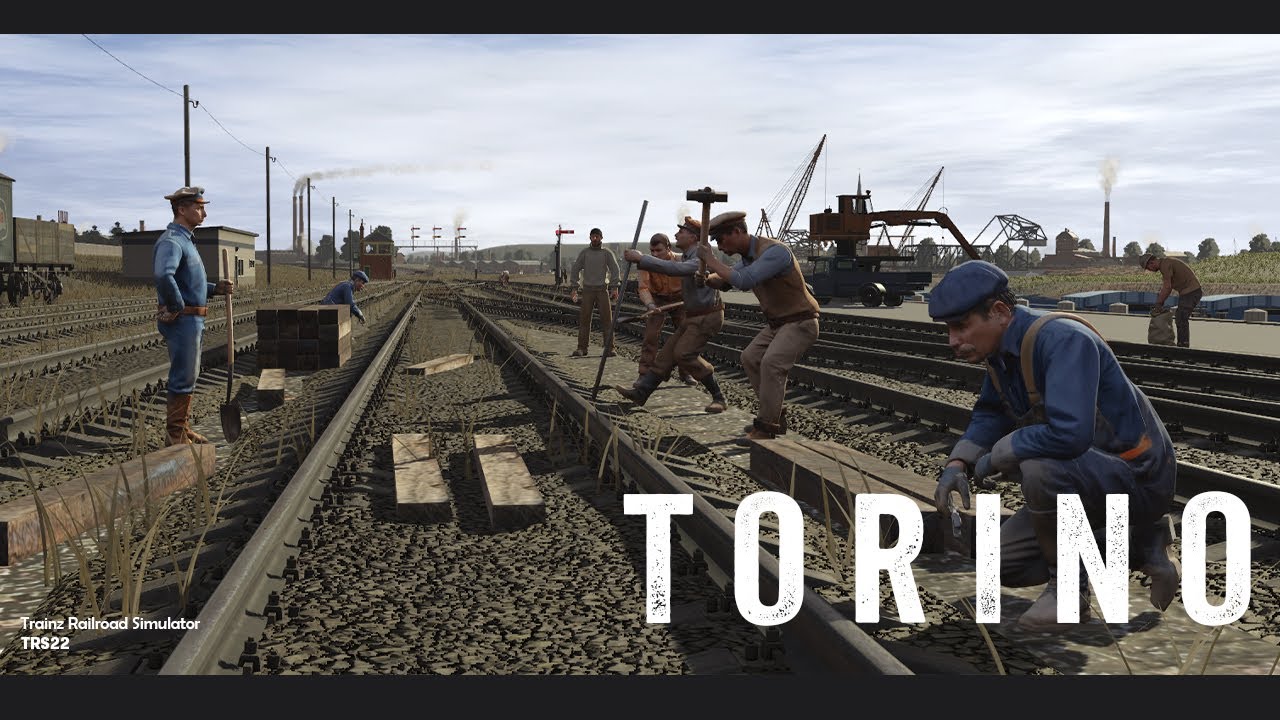 Trainz Sim - Building an Old Dock & Village - YouTube