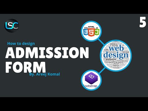 How to design admission form using html. #form #letsstartcreativity # ...