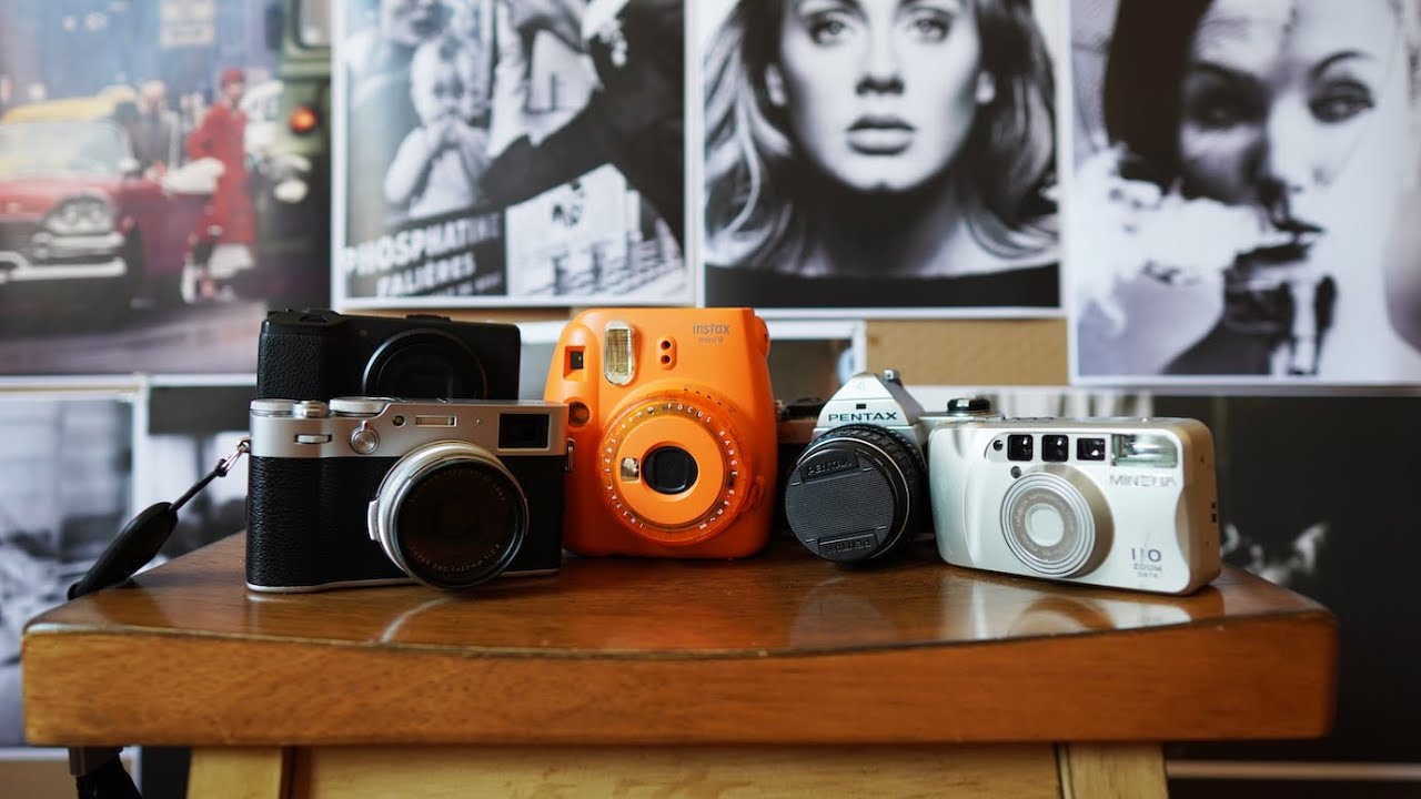 My film + digital camera collection | 2022 - YouTube