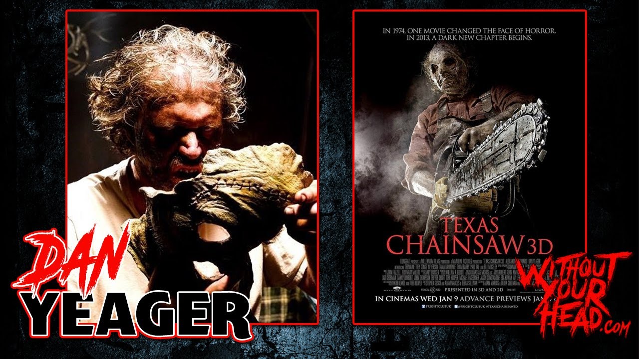 DAN YEAGER of TEXAS CHAINSAW 3D on his approach to the character of LEATHERFACE - YouTube