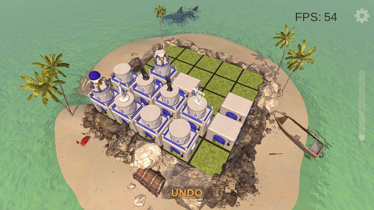 Santorini Board Game in Unity 3D - YouTube