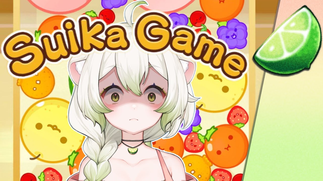 Vtuber gets trolled by cherries in Suika Game - YouTube