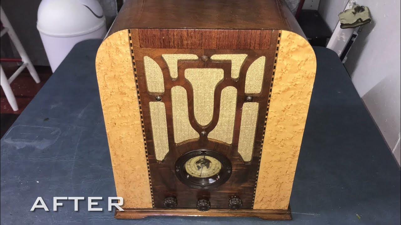 1935 Airline Radio Restore Pt 3 - YouTube