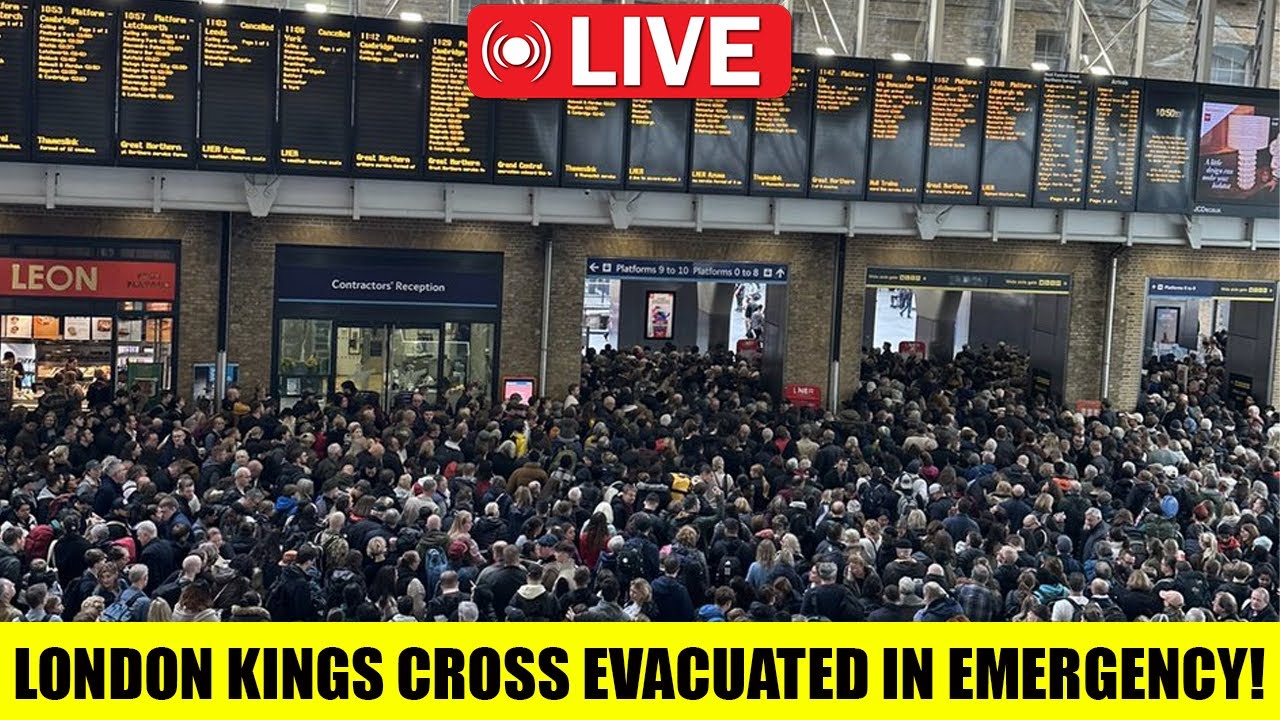 🚨BREAKING - London Kings Cross EVACUATED In EMERGENCY! - YouTube