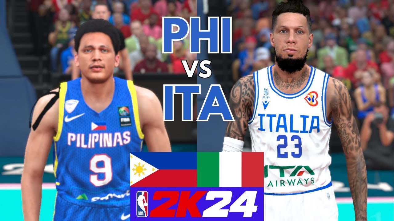 GILAS PILIPINAS vs ITALY -FIBA Live Full Game Today -FIBA WORLDCUP 2025 ...