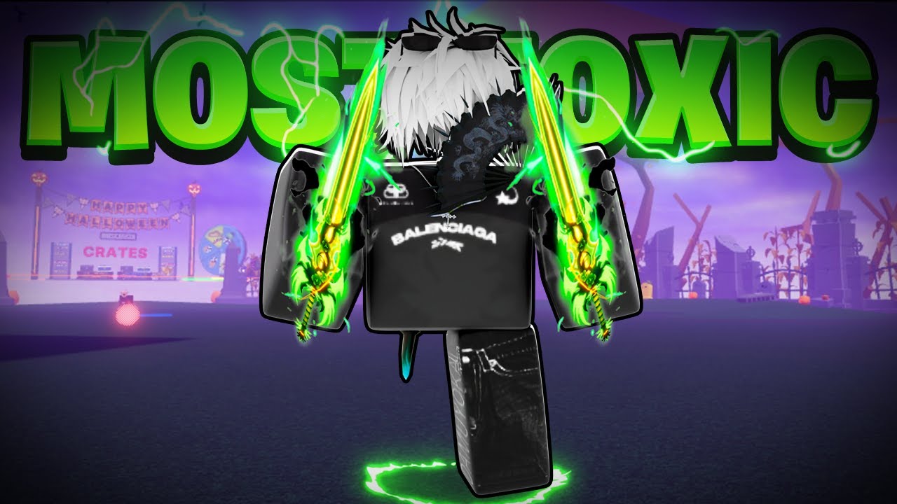 This Is The MOST TOXIC Blade Ball Player EVER... - YouTube